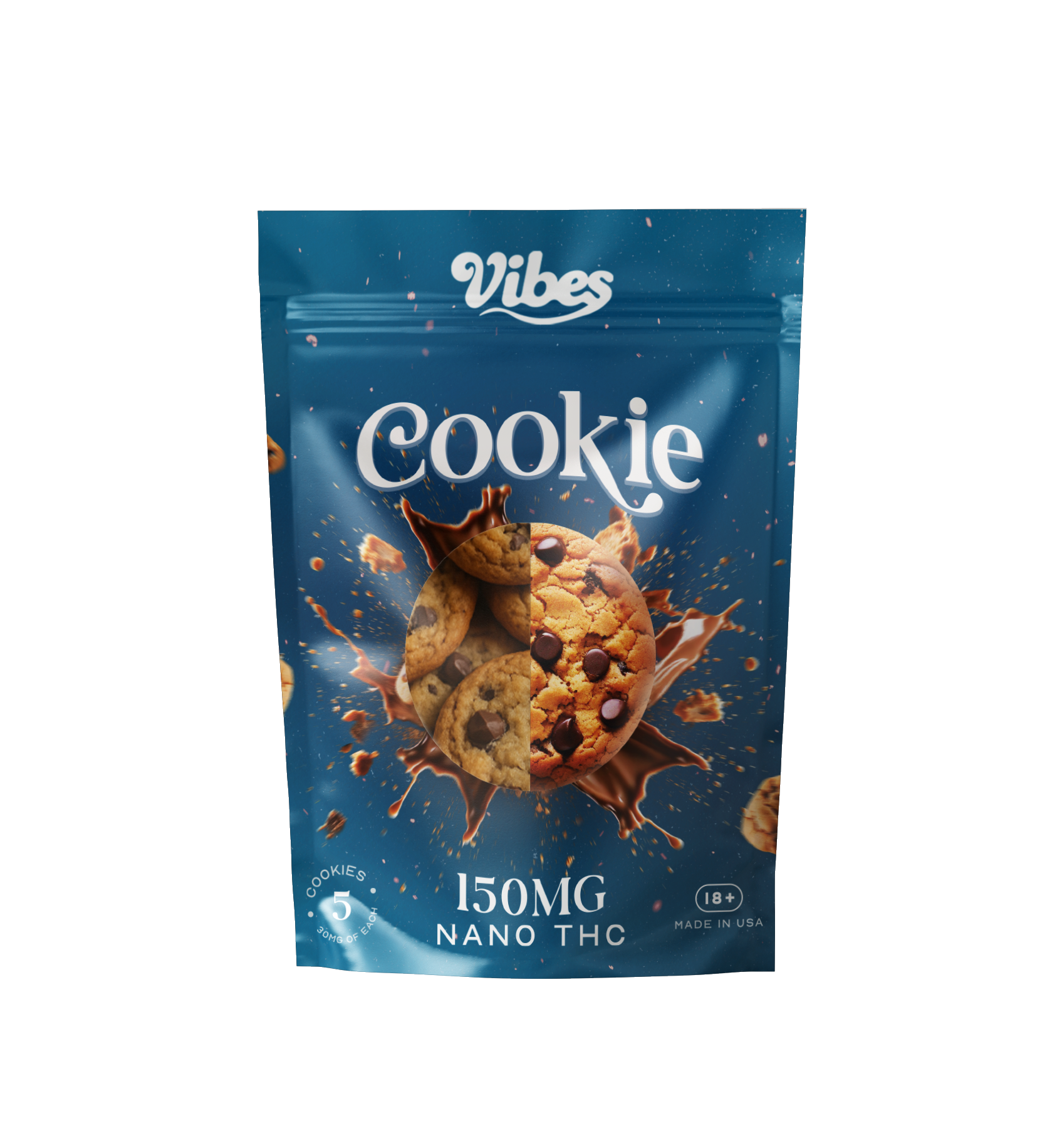 Nano THC Cookies 150mg mit schneller Wirkung - 30 pro Portion – 2050Area DE